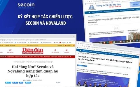 KÝ KẾT HỢP TÁC CHIẾN LƯỢC GIỮA SECOIN VÀ NOVALAND